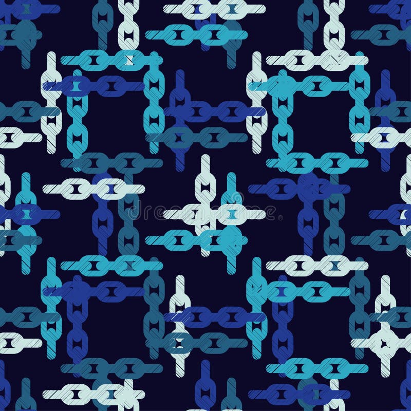 Seamless Abstract Geometric Pattern. Mosaic Texture. Chain Texture ...