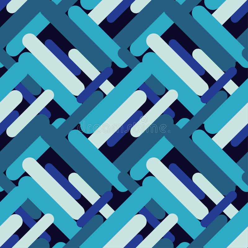 Seamless Abstract Geometric Pattern. Mosaic Texture. Dynamic Shapes ...