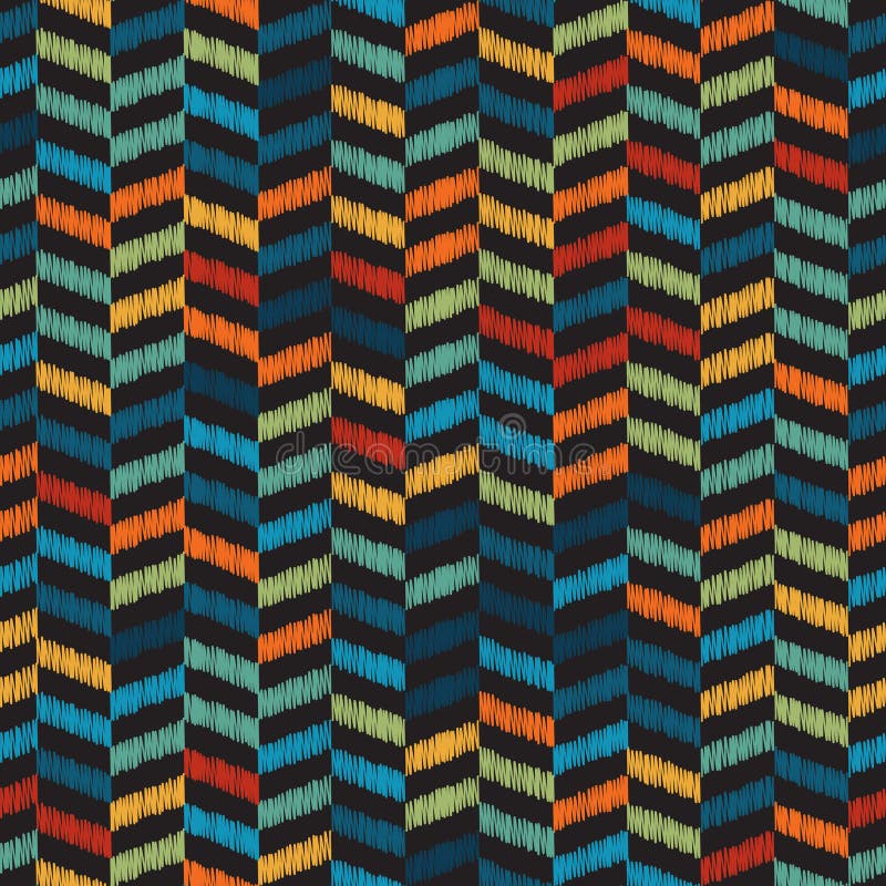 Seamless Abstract Geometric Pattern with Multicolored Rectangles on a ...