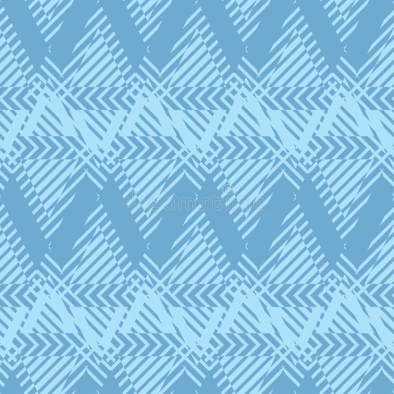 Seamless Abstract Geometric Pattern. Striped Triangles. Vector Pattern ...