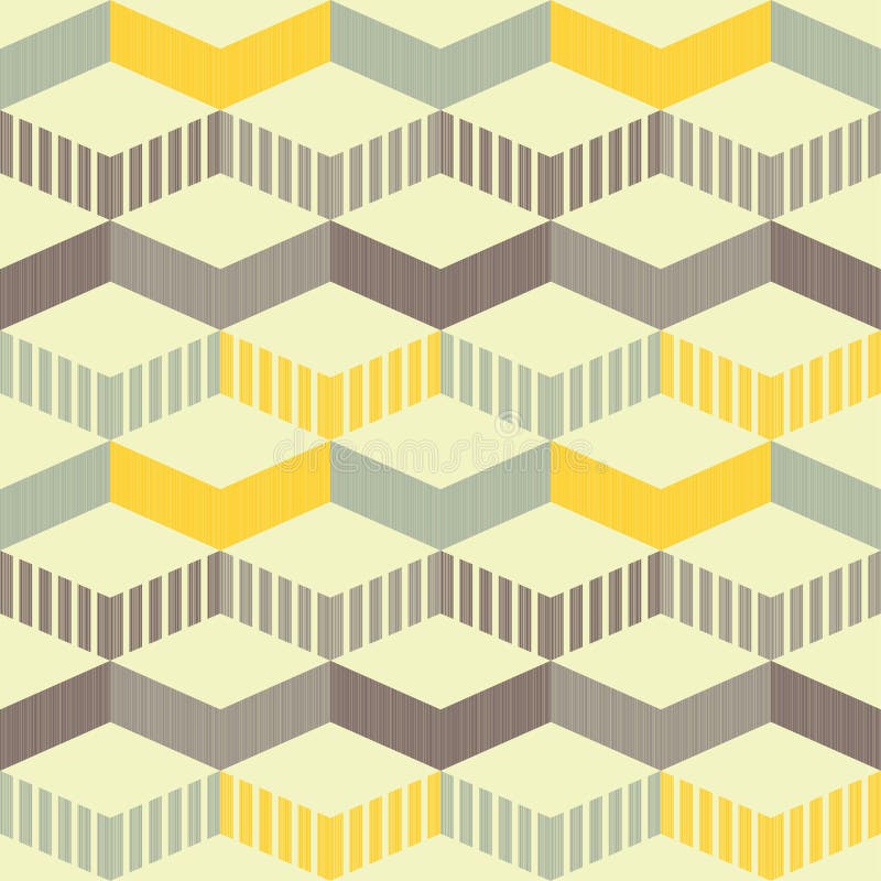 Seamless Abstract Geometric Pattern. Strips. Vector Pattern. Mosaic ...