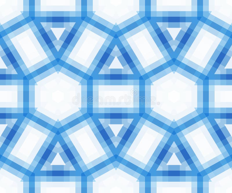 Seamless Abstract Geometric Pattern. Translucent Color Transitions ...