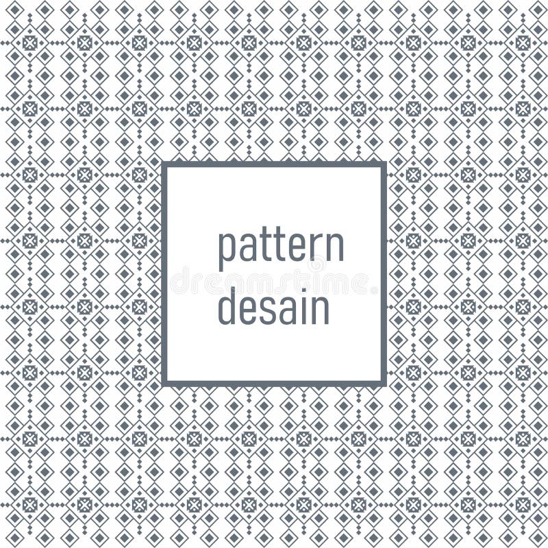 Seamless Abstract Geometric Pattern -vector Cdr 11 Stock Vector ...