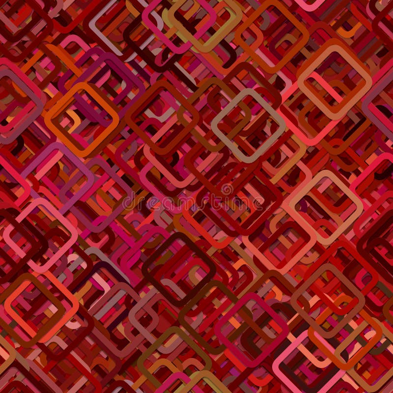 Seamless Abstract Geometric Square Pattern Background - Vector ...