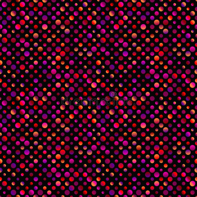 Seamless Abstract Gradient Random Dot Pattern Background Stock Vector ...