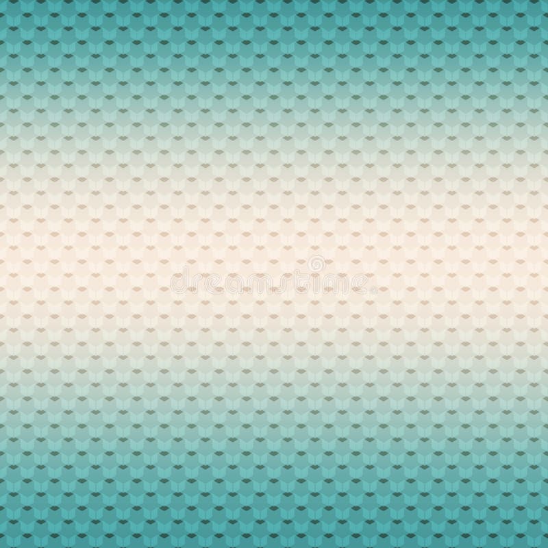 Seamless Abstract Gradient Tribal Ornamental Pattern Stock Illustration ...