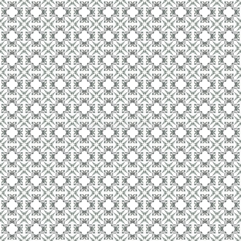 Seamless Abstract Gray Texture Fractal Patterns Stock Illustration ...