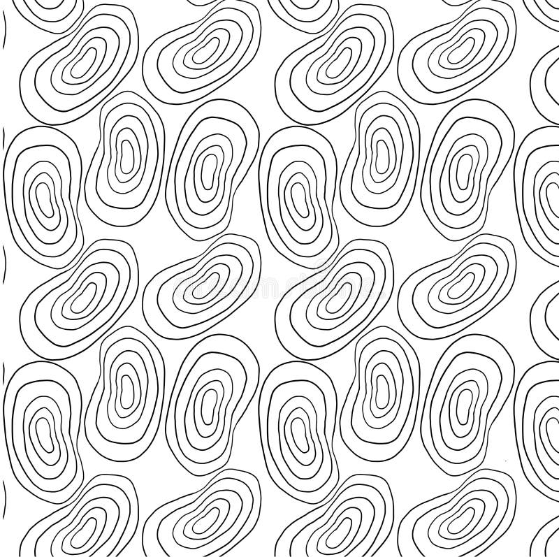 Seamless Abstract Hand Drawn Circles Pattern Background Stock ... Seamless Abstract Hand Drawn Circles Pattern Background Stock ...