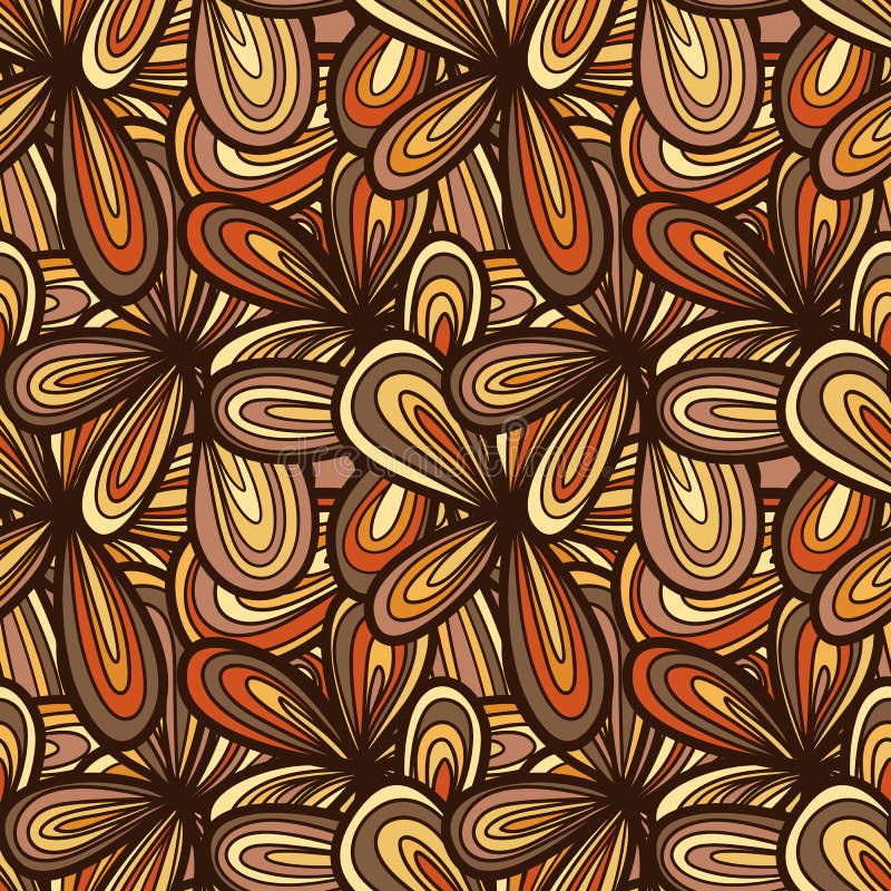 Seamless Abstract Hand-drawn Texture Stock Vector - Illustration of ...