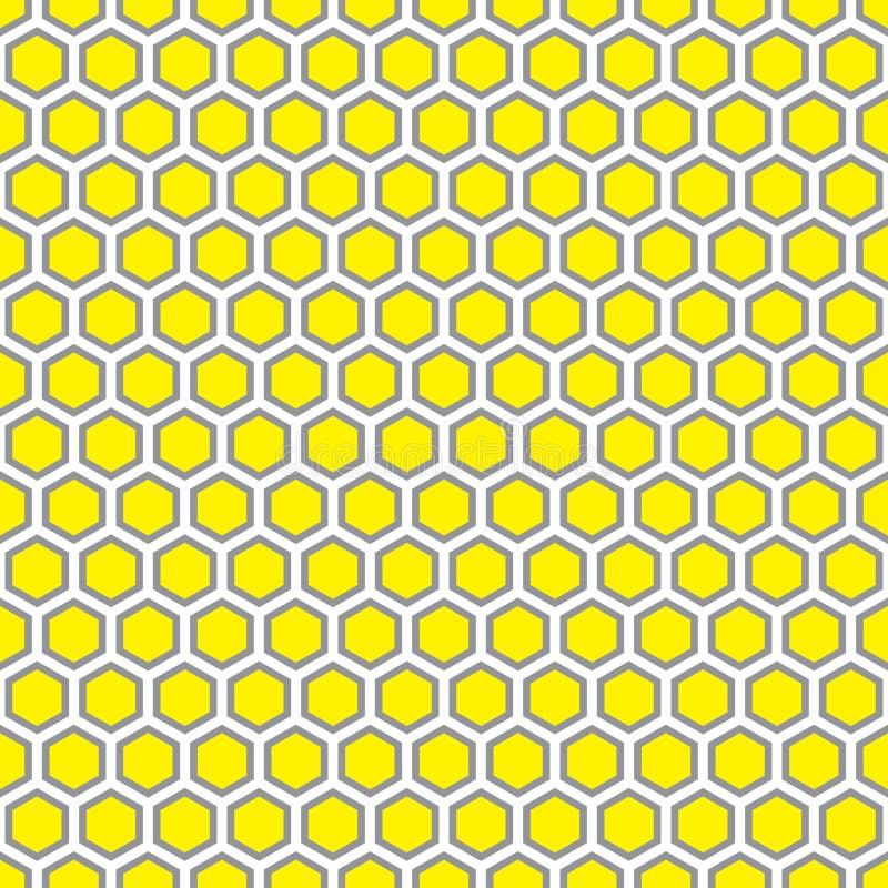 Seamless Abstract Honeycomb Pattern Background. Ideal for Packaging and ...