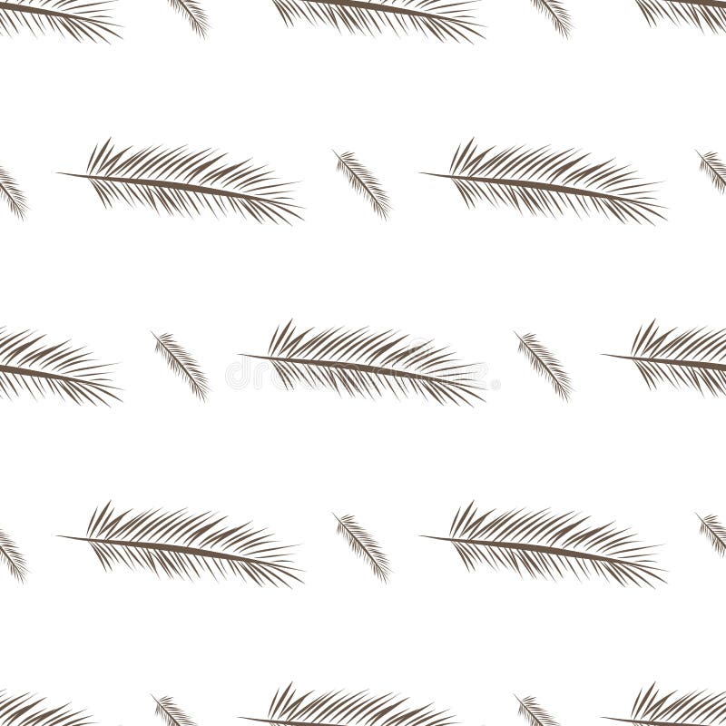 Seamless Abstract Illustrations of Feather, Conceptual. Design, Surface ...