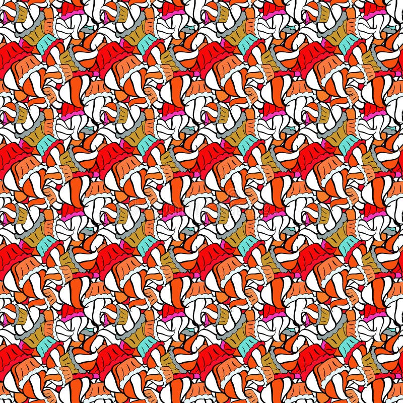 Seamless Abstract Interesting Background Stock Illustration ...