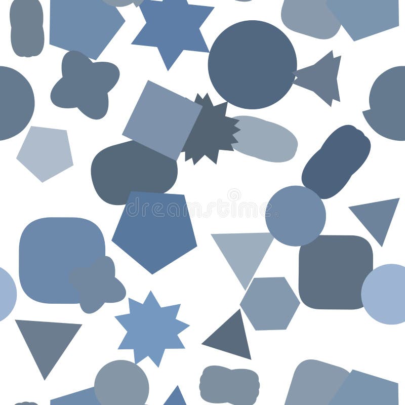 Seamless Abstract Mixed Geometric Pattern, Colorful & Artistic for ...