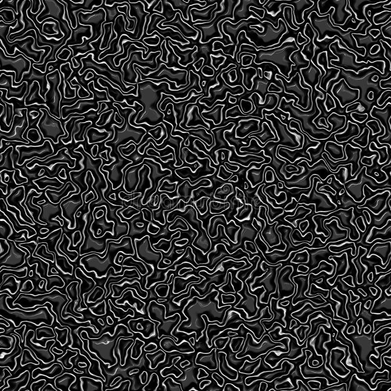 Seamless Abstract Modern Black Texture or Background Stock Illustration ...