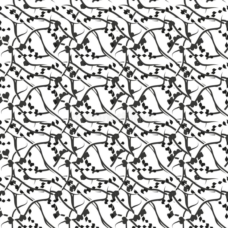 Seamless, Abstract Modern Pattern Stock Illustration - Illustration of ...