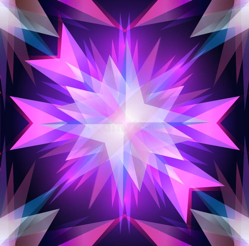 Seamless Abstract Neon Texture. Stock Vector - Illustration of design ...