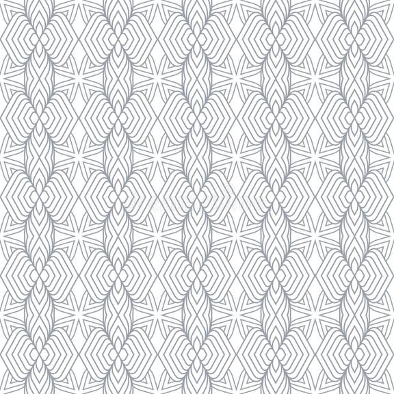 Seamless Abstract Pattern of Arbitrary Elements and Lines Stock Vector ...