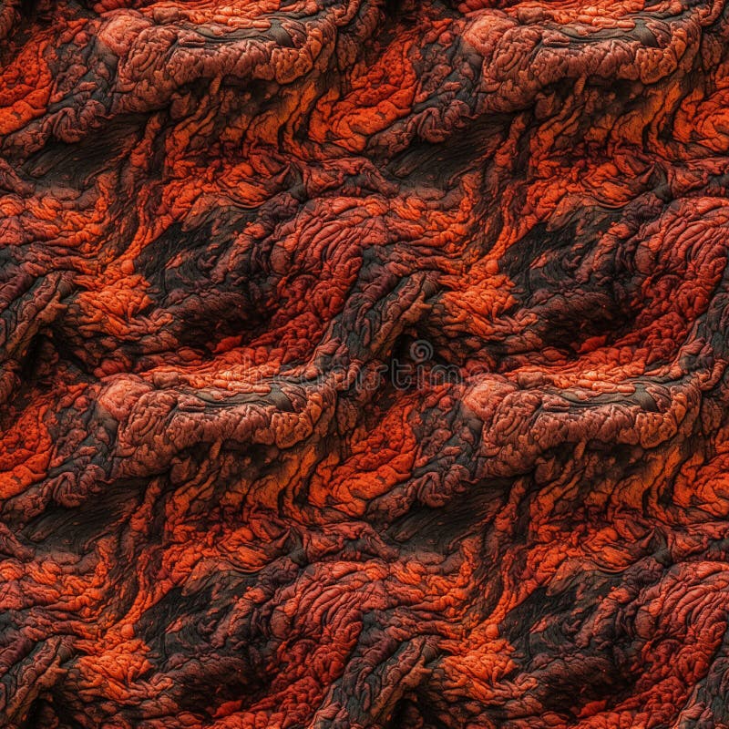 Basaltic Lava. Abstract Volcanic Background Stock Illustration ...