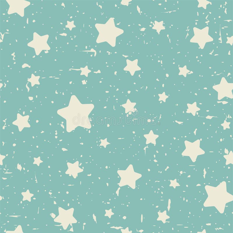 Seamless Abstract Pattern with Beige Soft Tiny Stars. Grunge Star ...