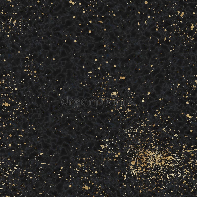 Seamless Abstract Pattern on Black Marble Background with Paint ...