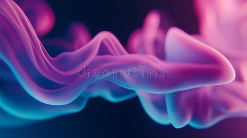 Seamless Abstract Pattern Consisting of Pink and Blue Fire Flames Set ...