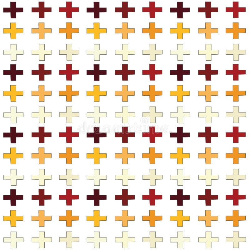 Seamless Abstract Pattern Created from Repetition of Plus Sign Symbols ...
