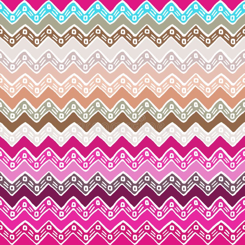 Seamless Abstract Pattern Design Hand, Wallpaper Stock Illustration ...