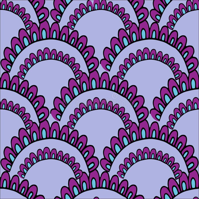 Seamless abstract pattern stock vector. Illustration of culture - 51391386