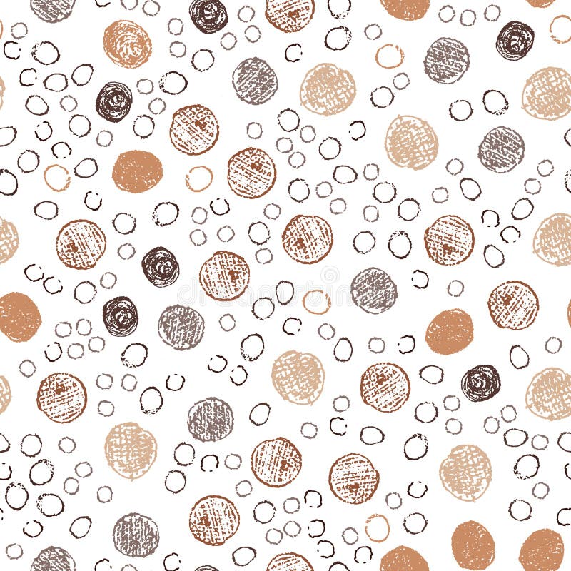 Seamless Abstract Pattern. Hand Drawn Pen Circles Stock Vector ... Seamless Abstract Pattern. Hand Drawn Pen Circles Stock Vector ...