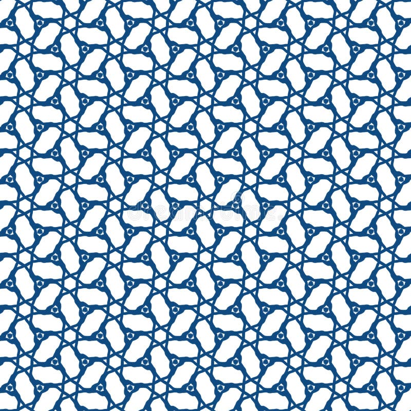 Seamless Abstract Pattern in Islamic Style. Repeating Linear Texture ...