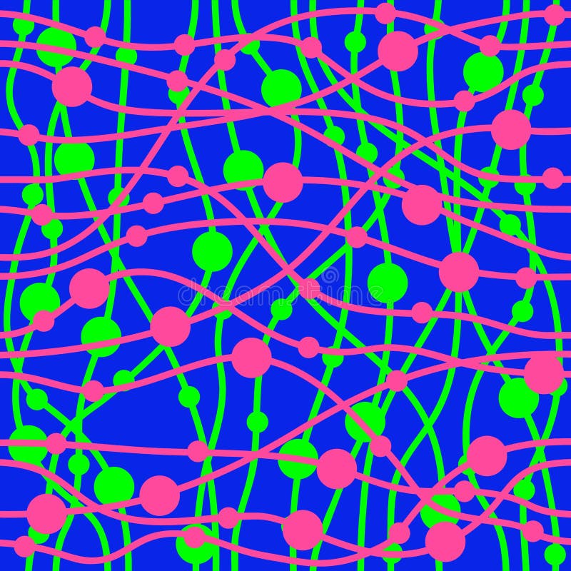 Lines Randomly Cross Space. Stock Vector - Illustration of modern ...