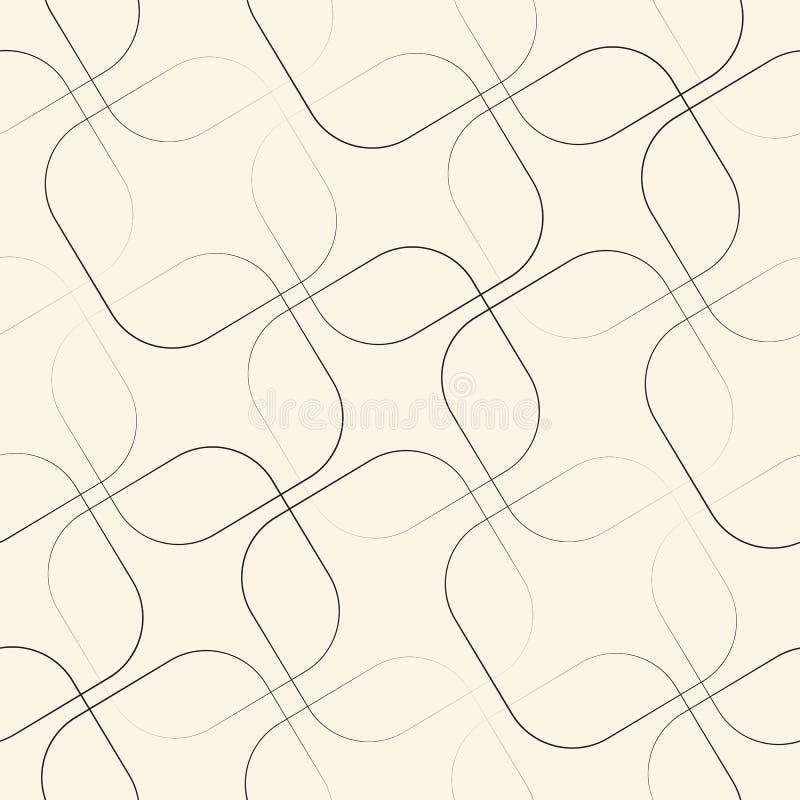 Seamless Abstract Pattern. Minimal Geometric Background Stock Vector ...