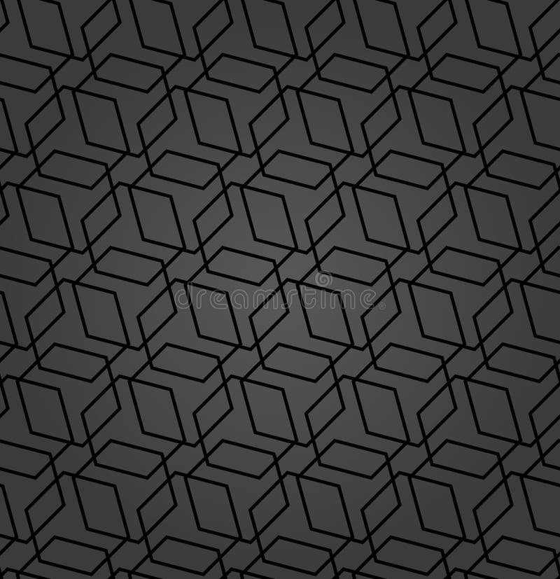 Seamless Abstract Pattern with Octagonal Shapes Stock Illustration ...