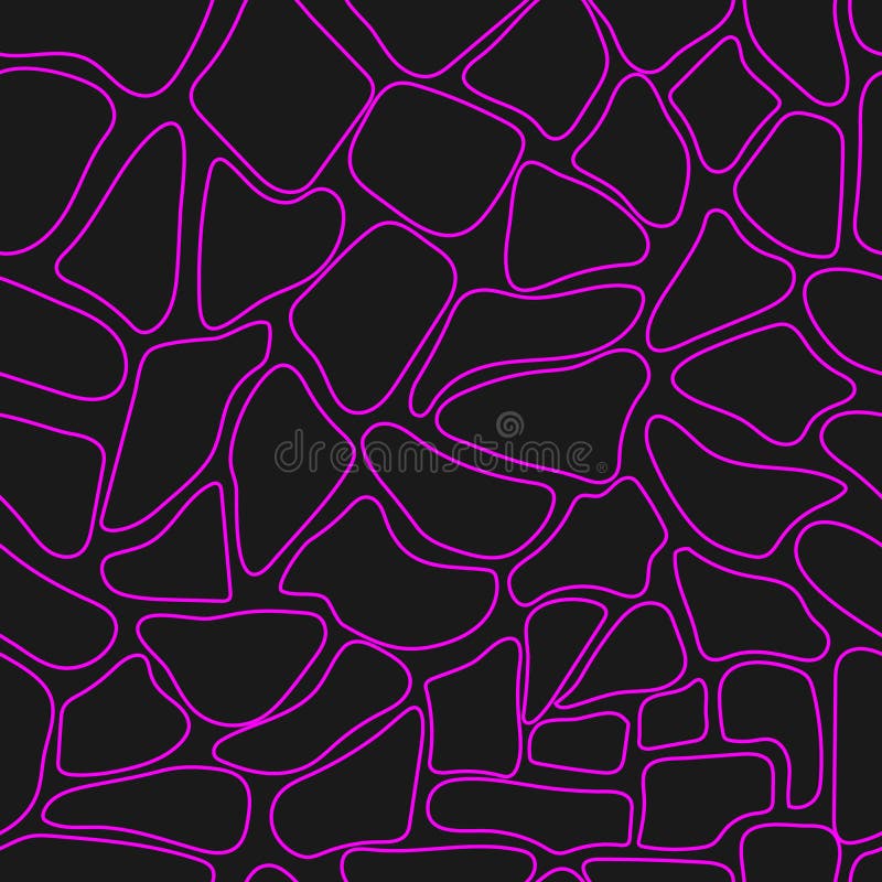 Seamless Abstract Pattern of Sinuous Lines. Template for Packaging ...