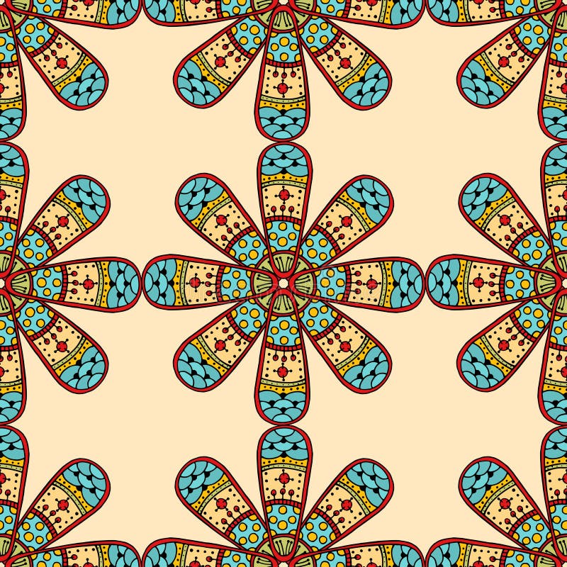 Seamless abstract Pattern stock vector. Illustration of ornamental ...