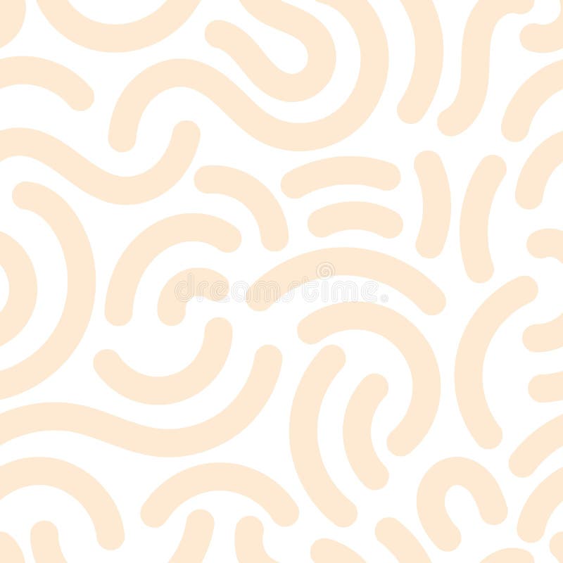 Image of Doodle-style Threads on a White Background Stock Illustration ...