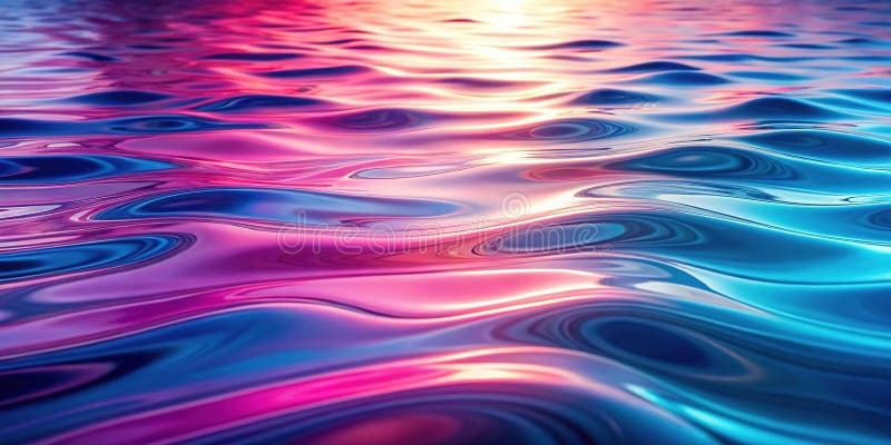 Seamless Abstract Pink and Blue Water Ripple Background a Dynamic and ...