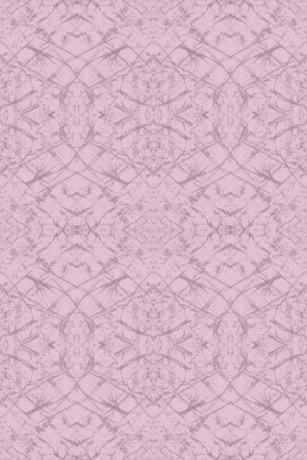 Elegant Ornament in Pale Pink Tones Stock Illustration - Illustration ...