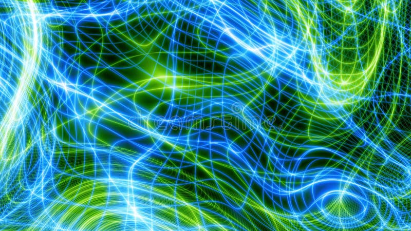 Seamless Abstract Psychedelic Wavy Background for Loop Playback. 4k ...