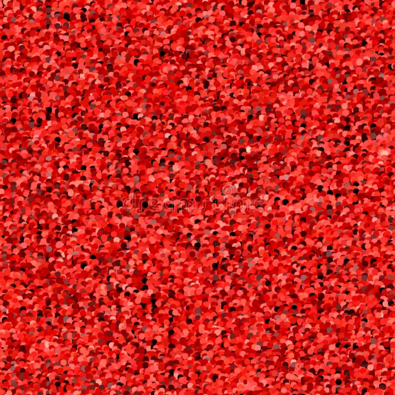 Seamless Abstract Red Dots Pattern Stock Illustration - Illustration of ...