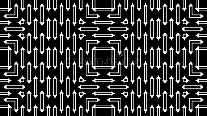 Seamless Abstract Retro Pattern Illustration 3d Render Stock ...
