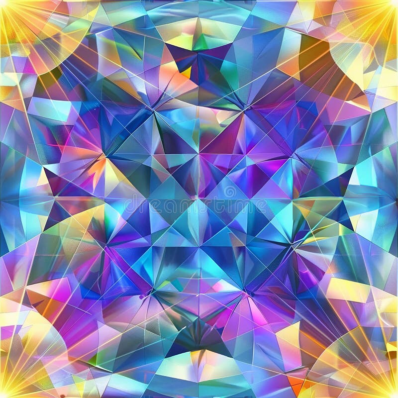 Seamless Abstract Sapphire Background, Design Art Pattern Stock ...