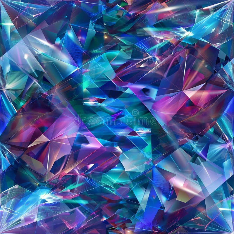 Seamless Abstract Sapphire Background, Design Art Pattern Stock ...