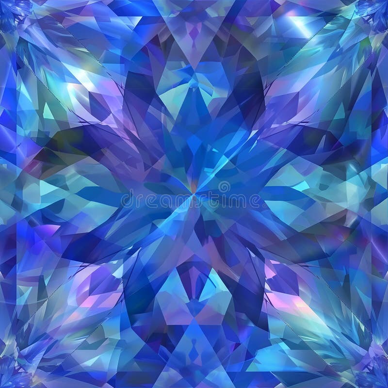 Seamless Abstract Sapphire Background, Design Art Pattern Stock ...