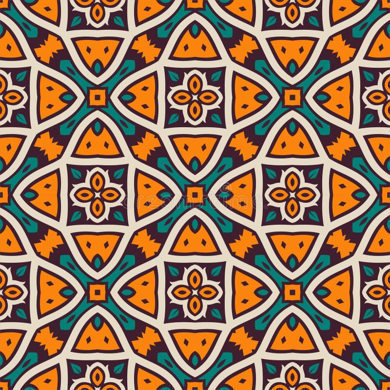 Seamless Abstract Shape Colors. Simple Pattern Ornament Background ...