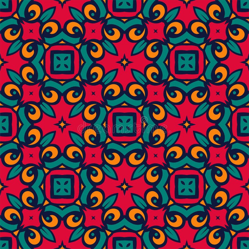 Seamless Abstract Shape Colors. Simple Pattern Ornament Background ...