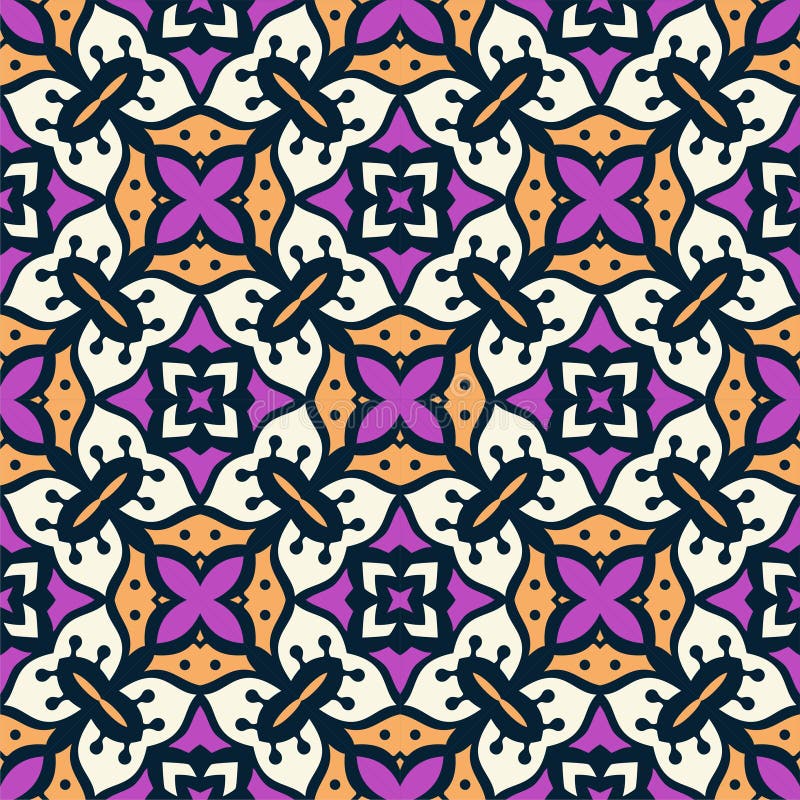 Seamless Abstract Shape Colors. Simple Pattern Ornament Background ...