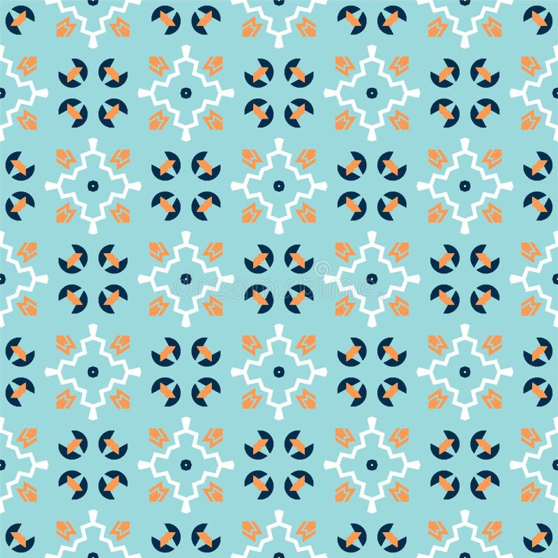 Seamless Abstract Shape Ornament. Pattern Modern Design Ready for Print ...