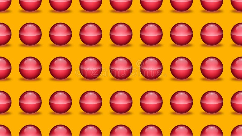Seamless Abstract Spheres Pattern Illustration 3d Render Stock ...