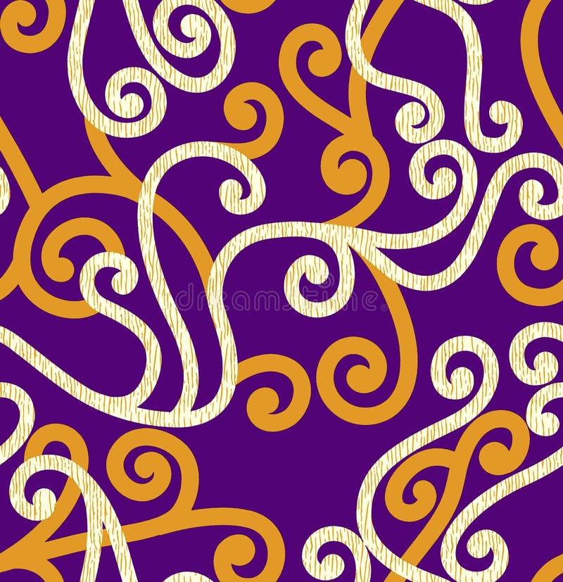 Seamless Abstract Textile Fabric Pattern Stock Illustration ...